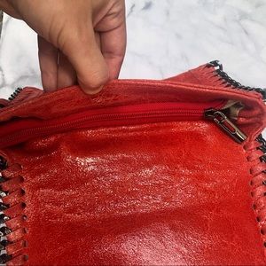 German Fuentes | Bags | German Fuentes Chained Leather Crossbody Bag ...